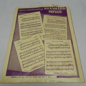 The Fantastics | Other | Rare Vintage Sheet Music They Were You Lore ...